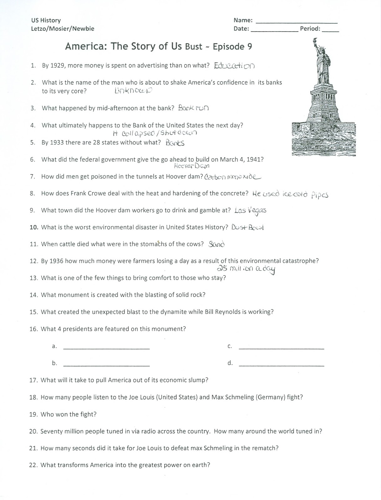 Mr. E's U.S. History and Black History Page: Unit 8 - The Great ...