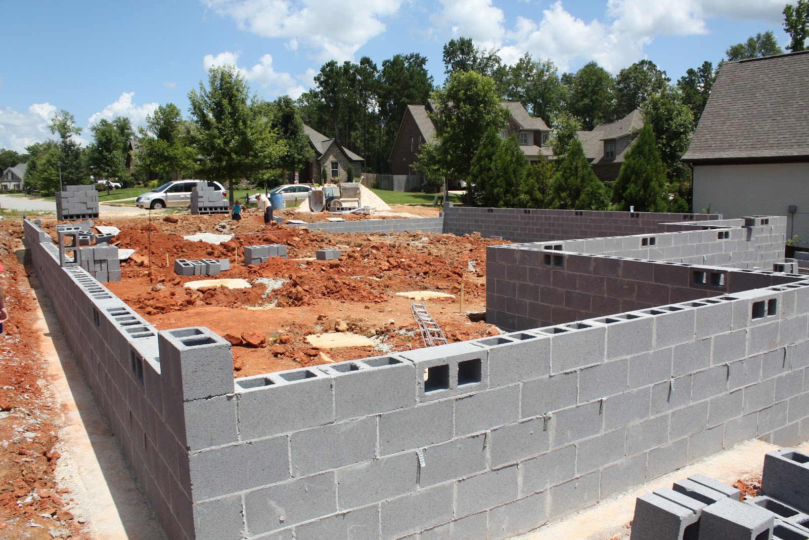 Home, Home on the Plains: A Cinder Block Outline