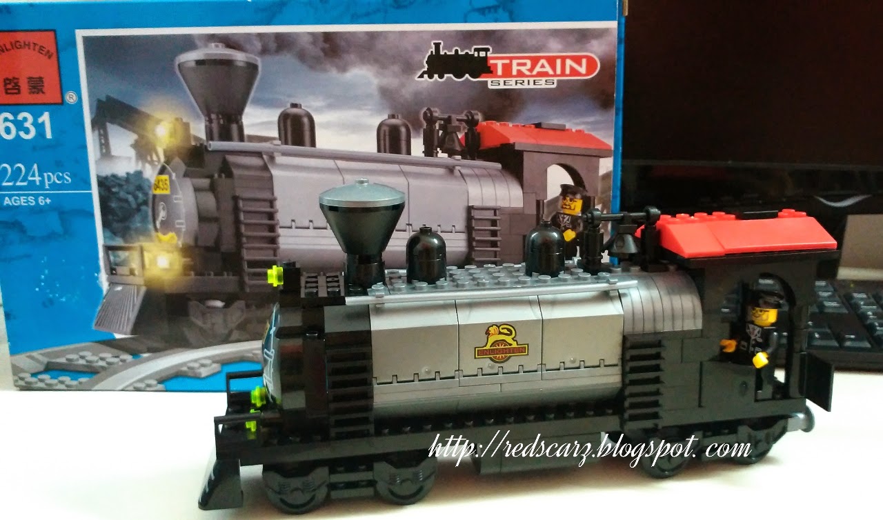 DAUS REDSCARZ: Heavy Duty Steam Locomotive | Enlighten Train Series