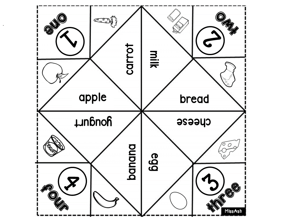 ASH THE TEACHER: Year 3 Vocab Cootie Catchers