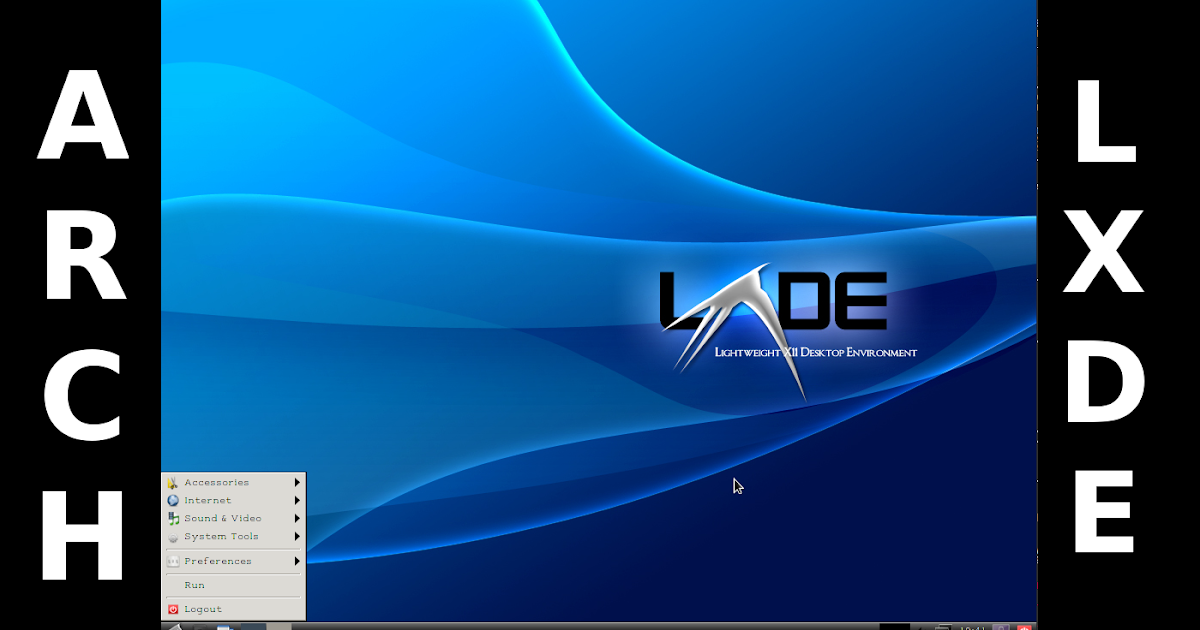 Instalação do LXDE no Arch Linux