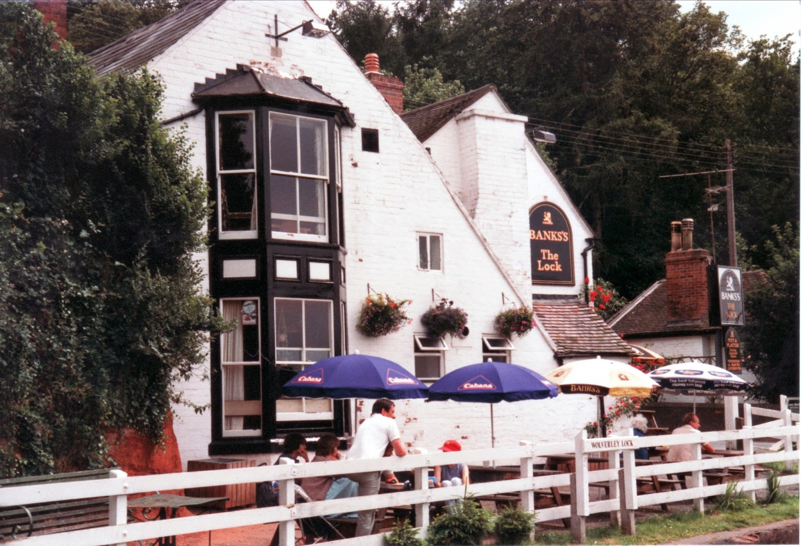 Pubs: Then & Now: #153 The Lock, Wolverley, Worcestershire : 1987 to 2013