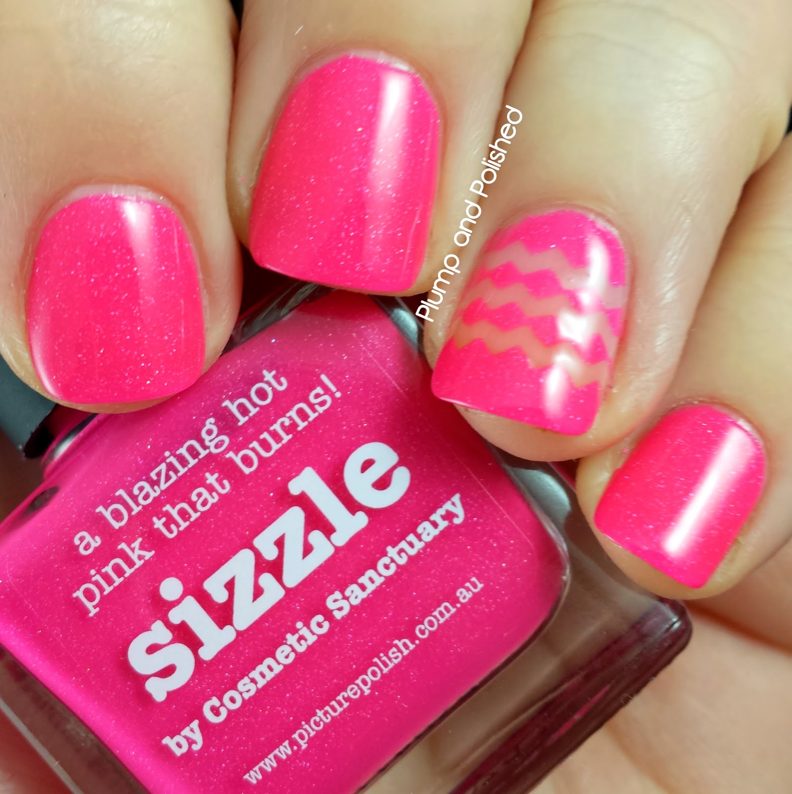 Plump and Polished: Picture Polish - Sizzle
