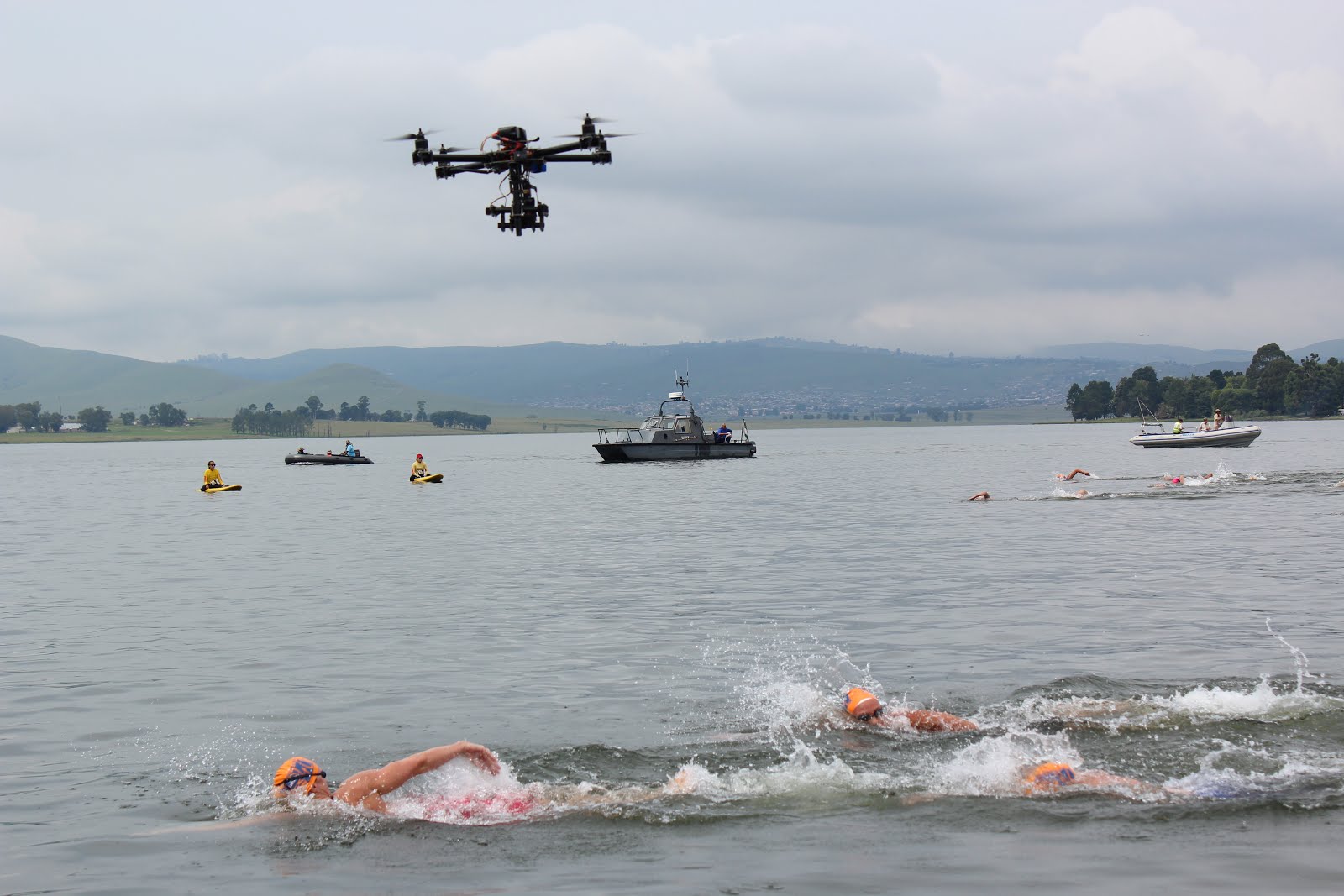 Outstanding Aerial Views Of Open Water Swimming – World Open Water ...