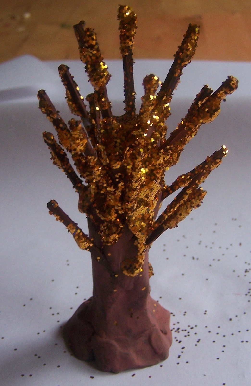 James&May Arts and Crafts Blog: Children's Craft Clay Tree's