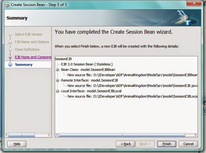 Oracle Fusion Middleware - ADF: Creating Java EE Application and using ...