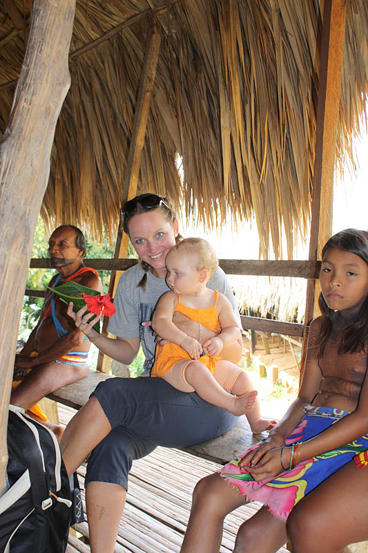 Bells in Panama: Genevieve of the Jungle: Visiting the Embera Tribe and ...