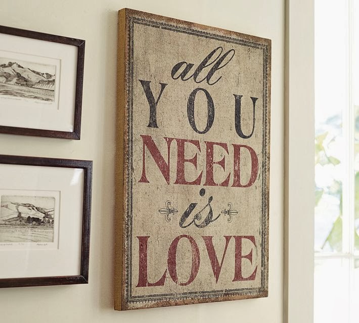 terra's earth: Pottery Barn Sign Giveaway