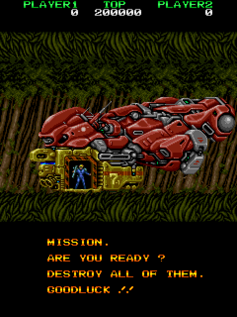 VGJUNK: OUT ZONE (ARCADE)