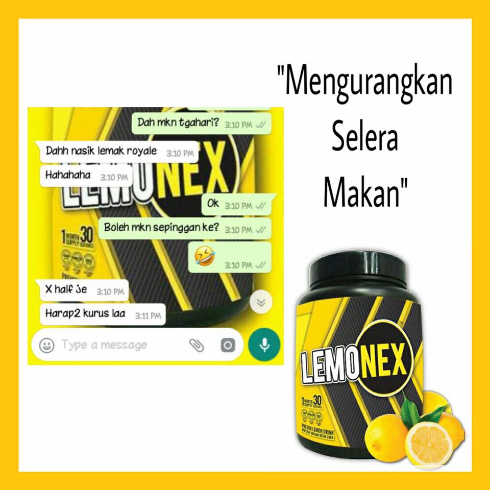LEMONEX : MINUM-MINUM TERKURUS TANPA SENGAJA | Cik Puan Inash