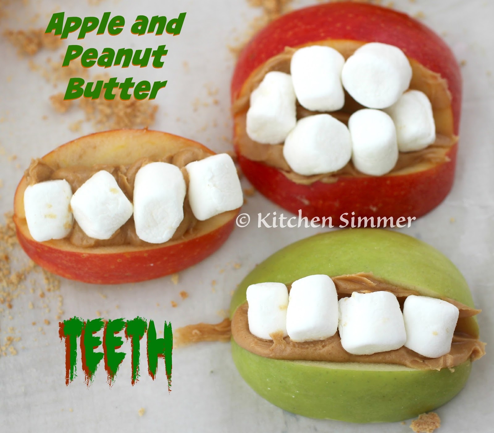 Kitchen Simmer: Kids in the Kitchen: Halloween Fruit Treats