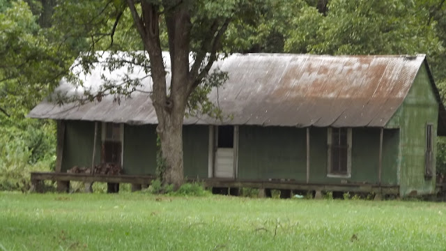 Plochmann Lane: Levon Helm's childhood home in Turkey Scratch, Arkansas.