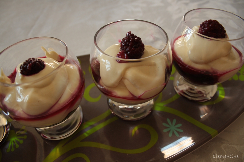 Le blog de Clementine: Mascarpone aux fruits rouges