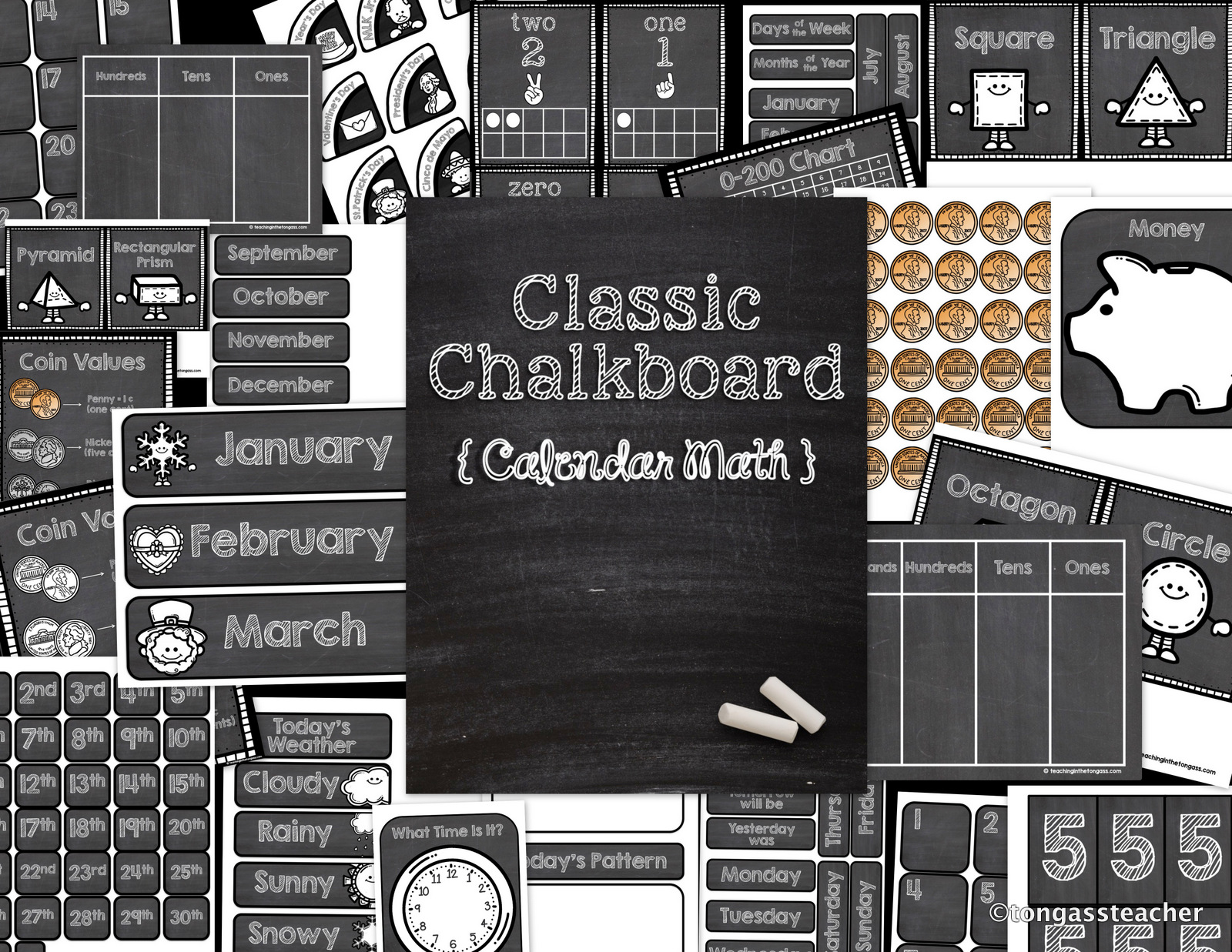 Burlap Chalkboard Classroom Decor - Teaching in the Tongass