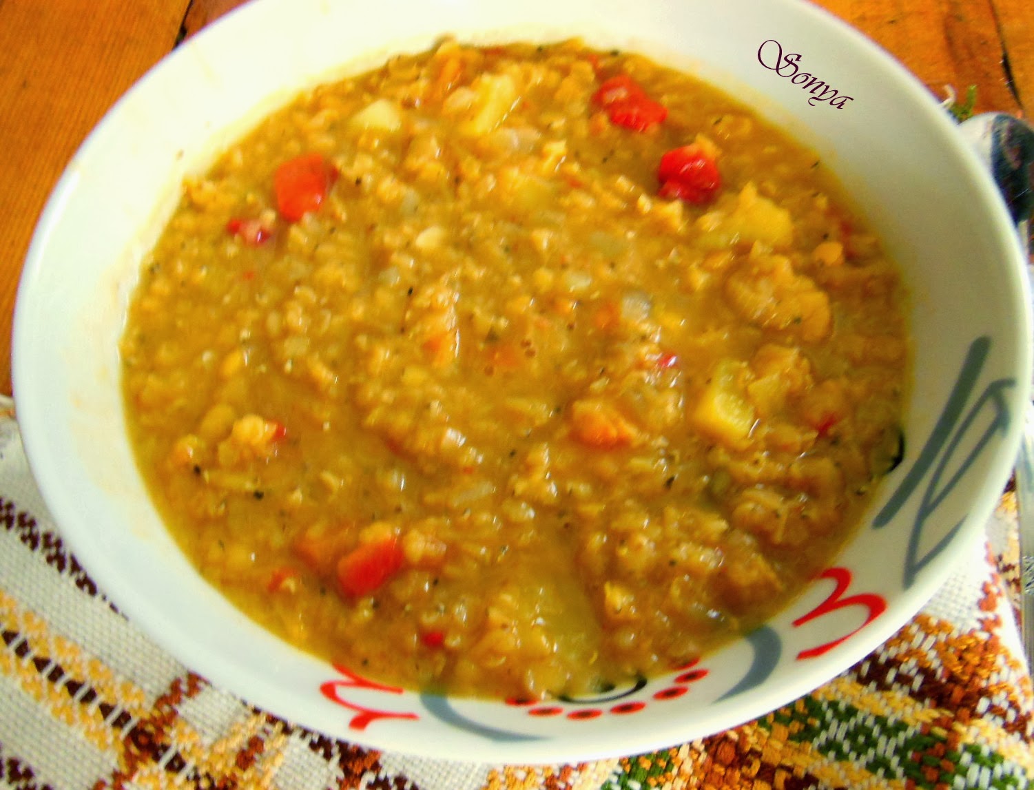 Моето сладко хоби: Червена леща с ориенталски аромати