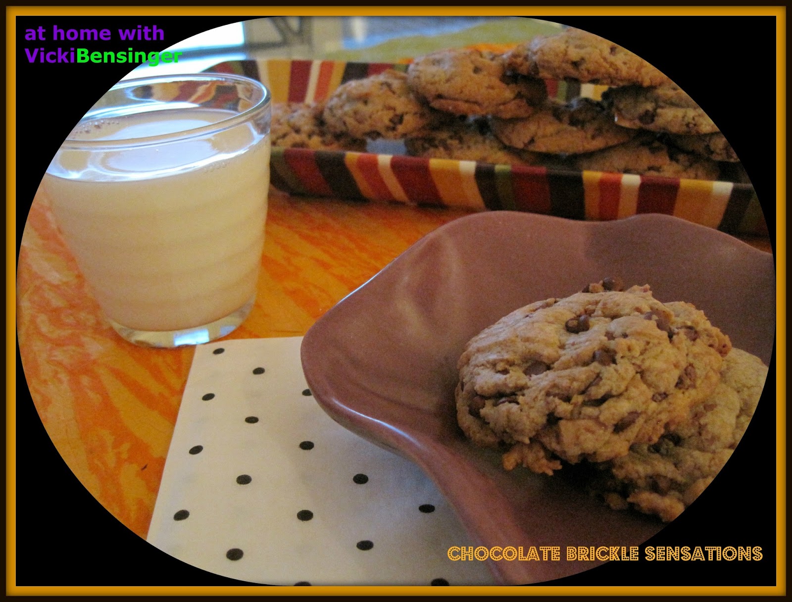 Chocolate Brickle Sensations - At Home with Vicki Bensinger