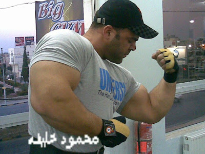 Muscle Lover: Jordanian bodybuilder Mahmoud Khalifa