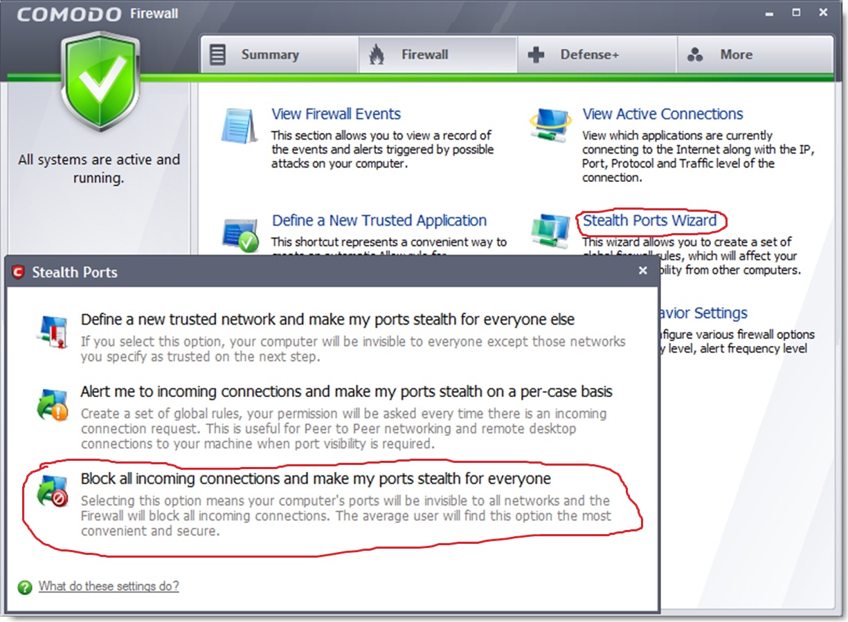 PlaySoftRa: Comodo Firewall