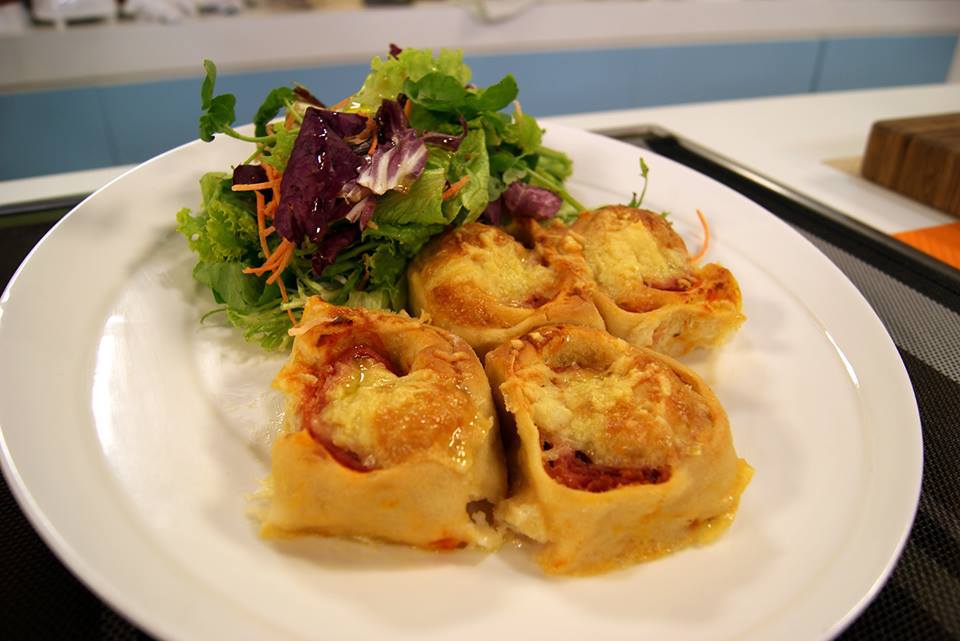 Receitas - Delicias Caseiras: Pizza enrolada