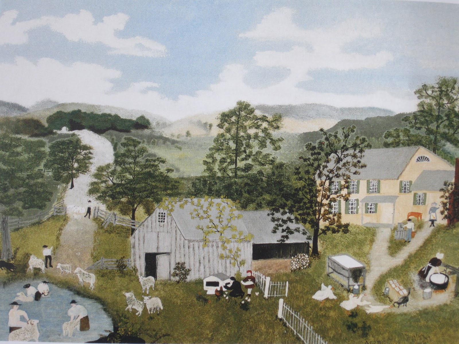 Harvest Moon by Hand: Artist/Picture Study - Grandma Moses