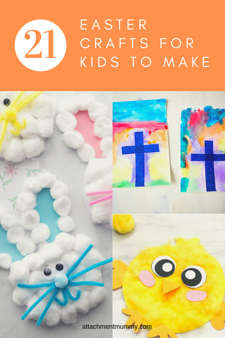 21 Fun Easter Crafts For Kids to Make