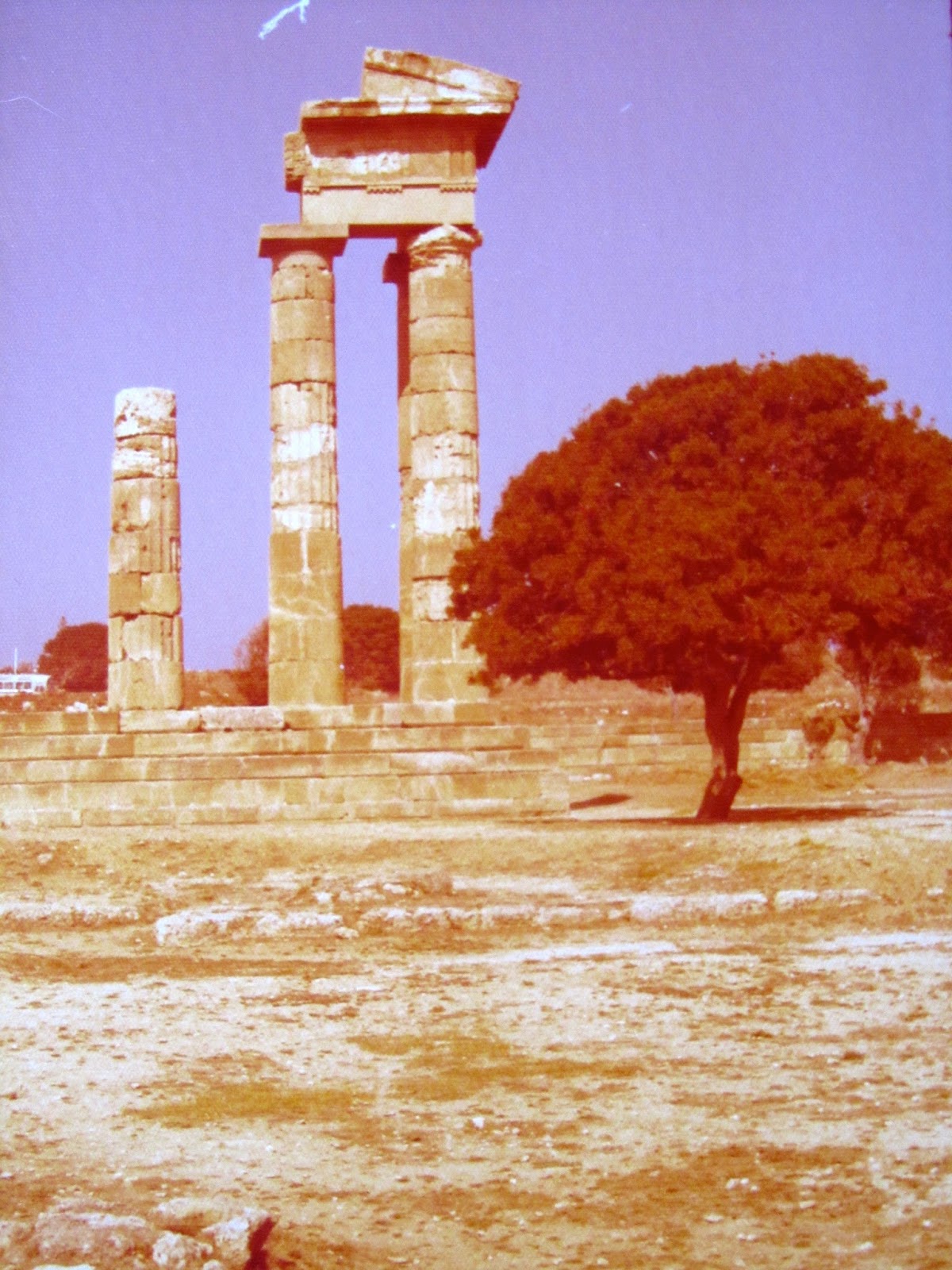 Matkustelua: Kreikka Rodos 1975