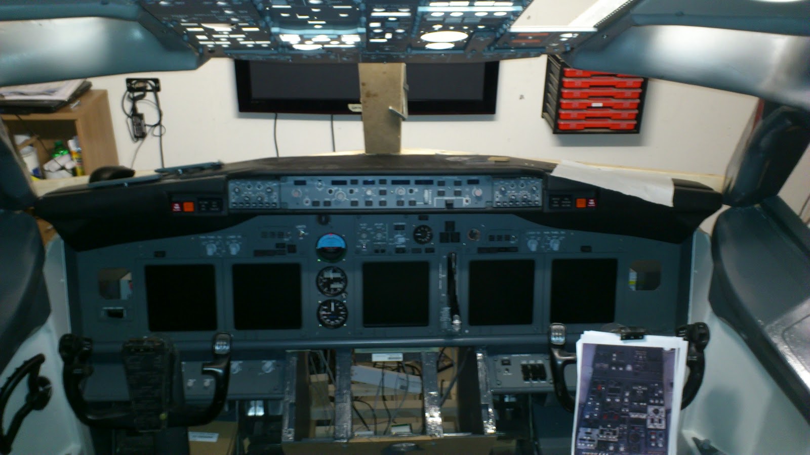 Boeing 737-800NG Fullsize Homecockpit: Boeing Ovh assembling Part 3: