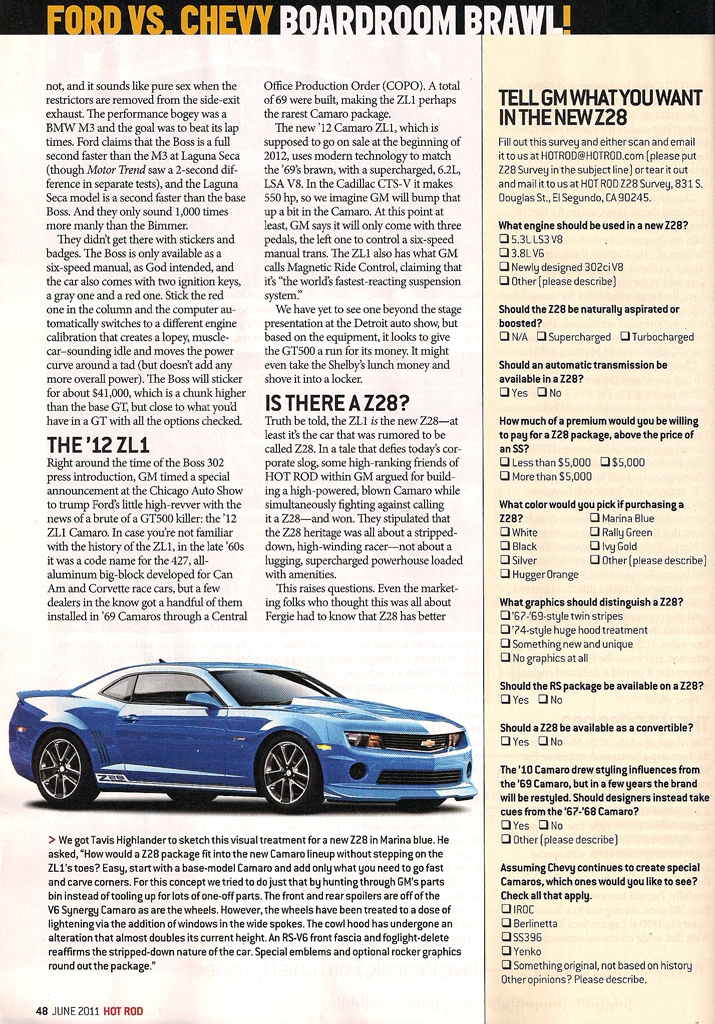 Highlander Concept Rendering: HCR in Hot Rod Magazine