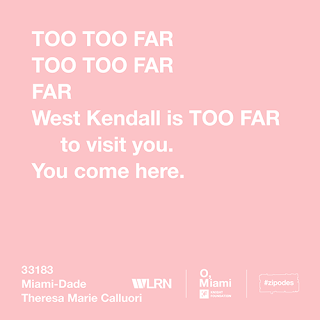 Coconut Grove Grapevine: 'Ode to Your Zip Code'