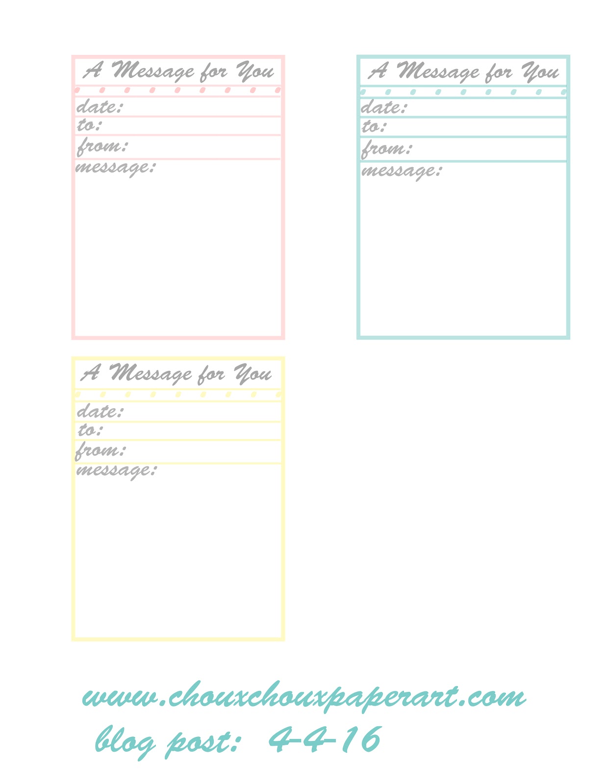 Lori Hairston: Cards with Flair! + Free Message Card Download