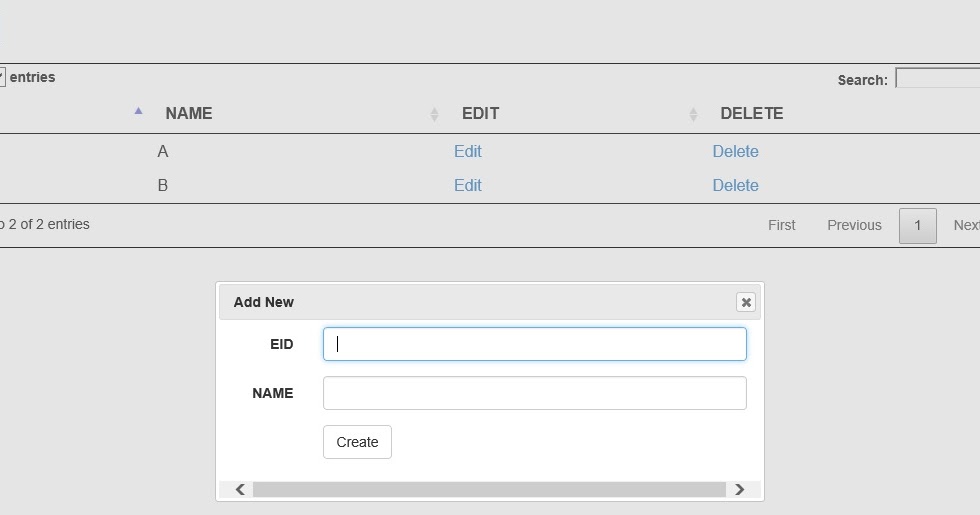Dotnet Point Curd Operation Using Mvc Jquery Jquery Datatable