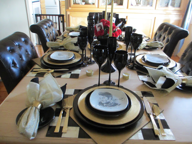 The Welcomed Guest: Elvis' Birthday Tablescape