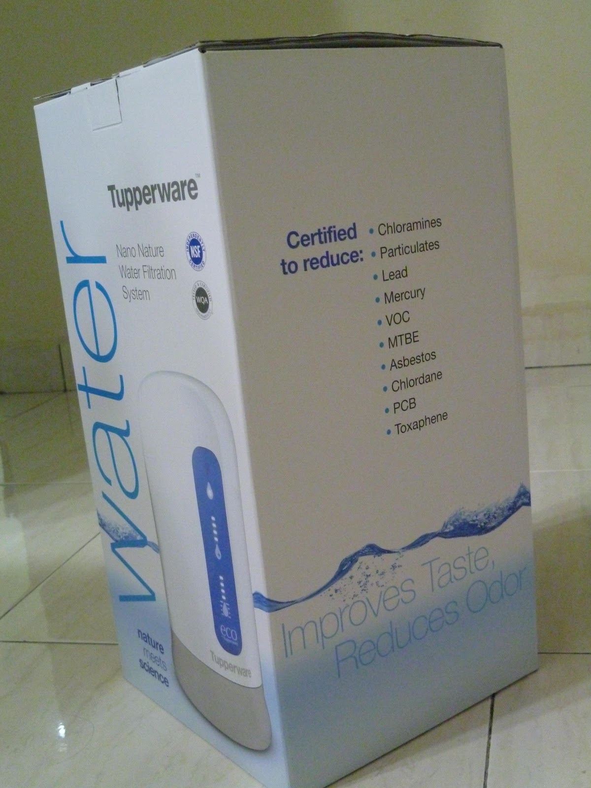 Millionaire Journey: TUPPERWARE NANO NATURE WATER FILTRATION SYSTEM