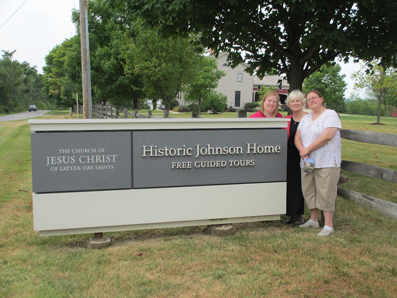 Lisa and Kristin's Blog: Ohio- Day 2: John Johnson Farm and Institute