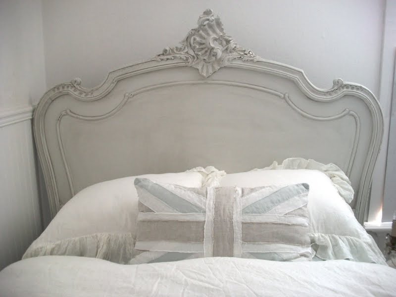 Full Bloom Cottage: White Wednesday...French Inspired Bed and Bedding
