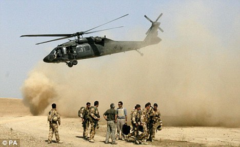 Black Hawk Helicopter shooting ~ Vehicles Wall