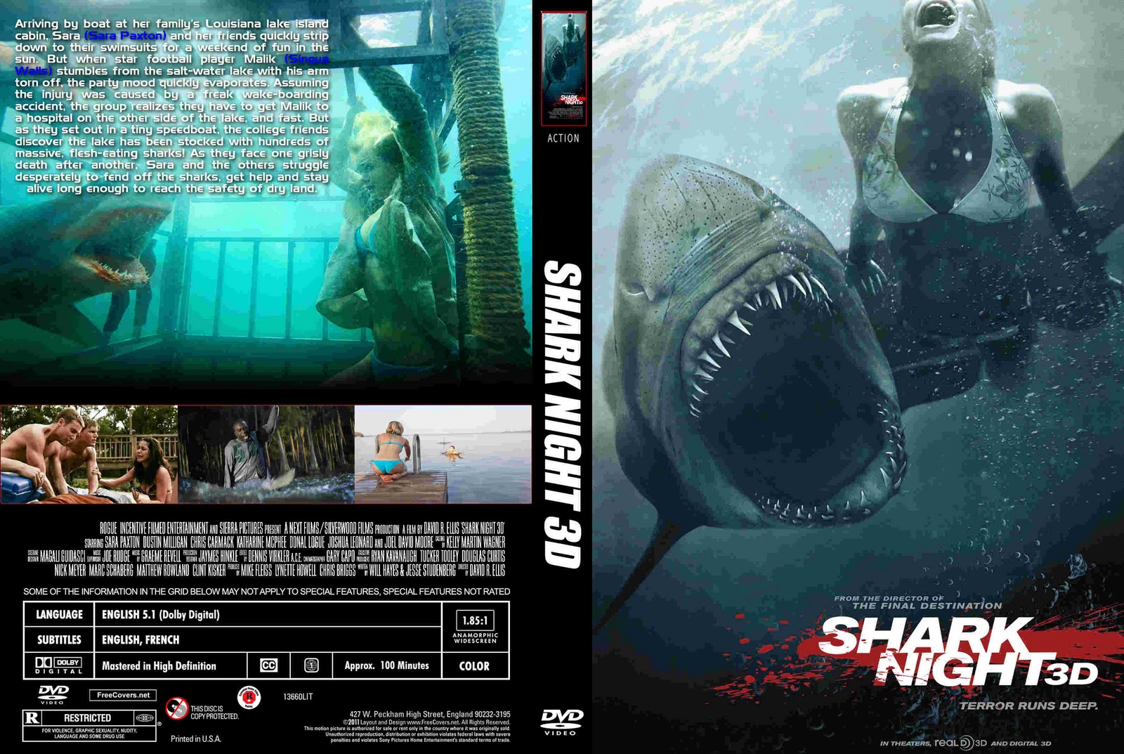 dvdcovers: Shark Night 3D (2011)