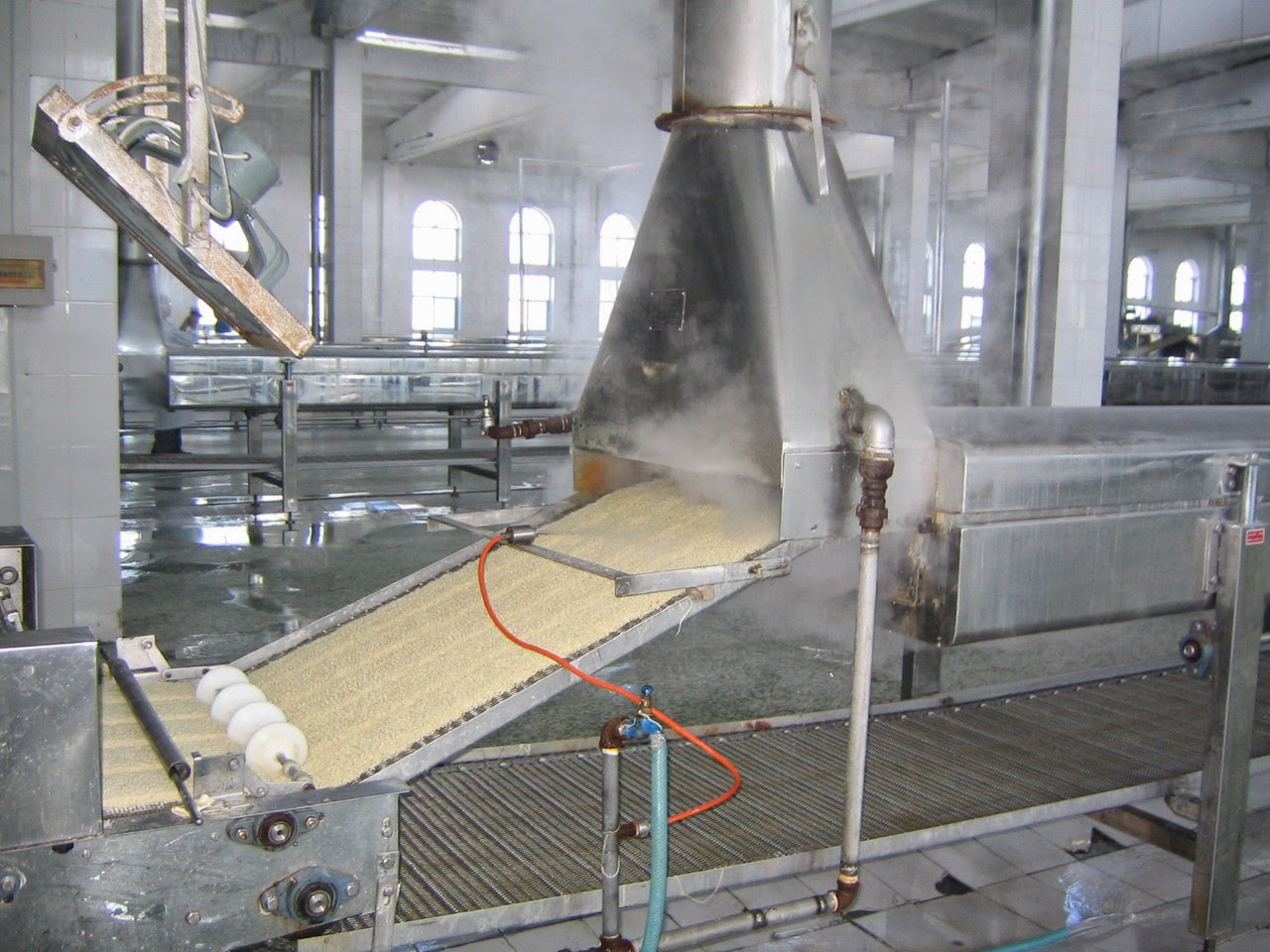 Foto dan Penjelasan Proses Pembuatan Mie Instant di Pabrik - Asalasah
