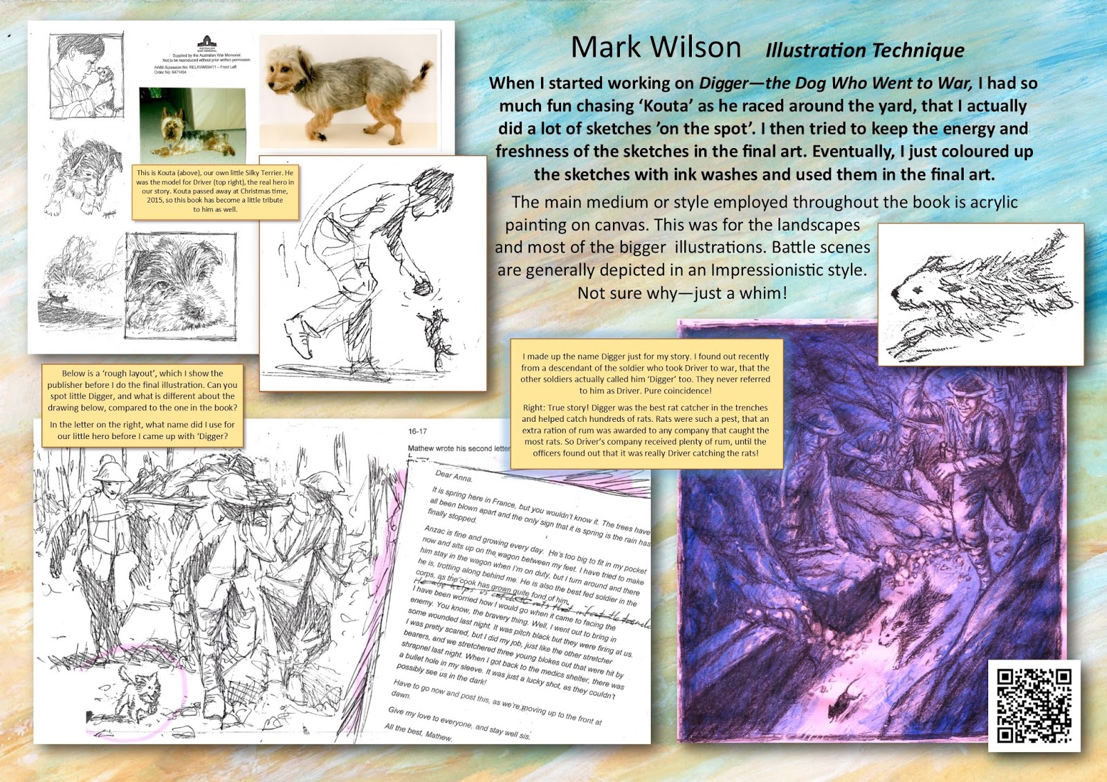 Anzac Stories: Behind the Pages Exhibition: Feature Author Illustrator ...