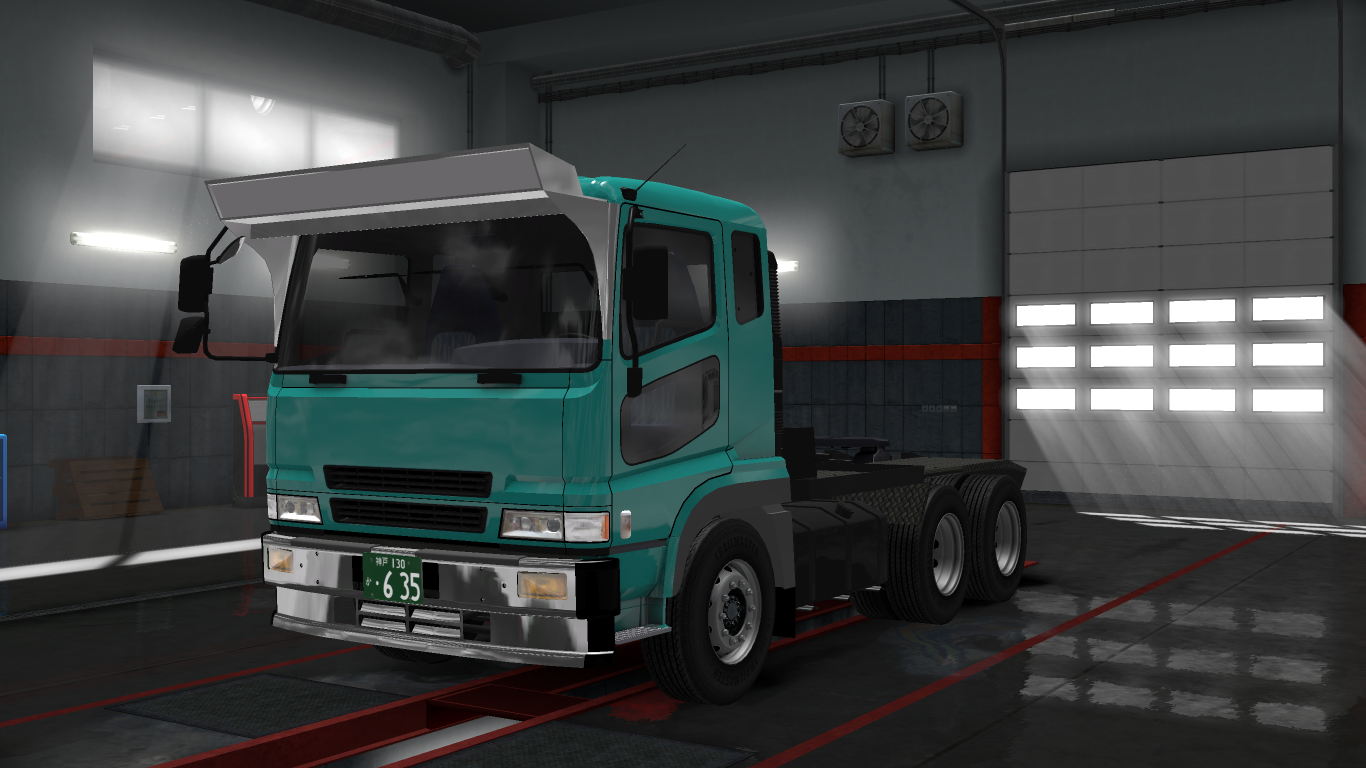Mod ets pack: FUSO SG ETS2 fuso super great KC-FV513HR