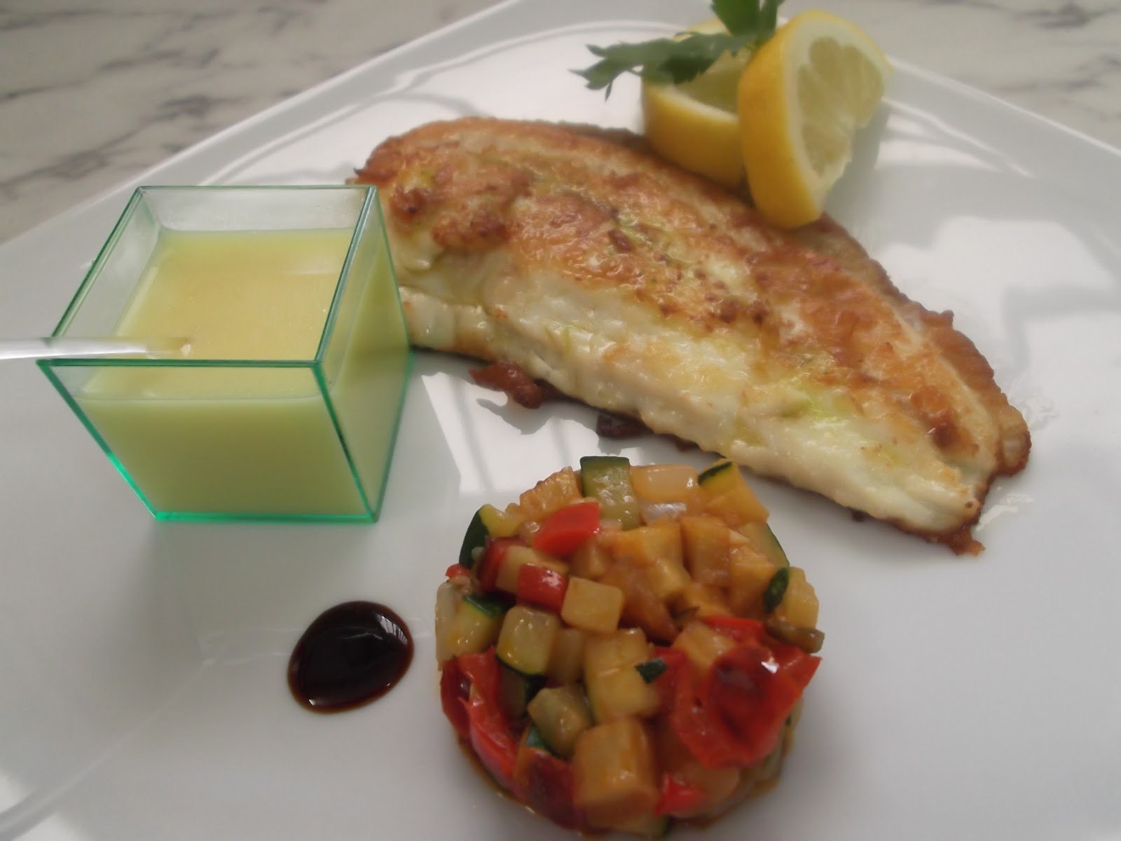 TALLER DE COCINA "PUERTA DE EXTREMADURA": RODABALLO ASADO CON SALSA SUPREMA