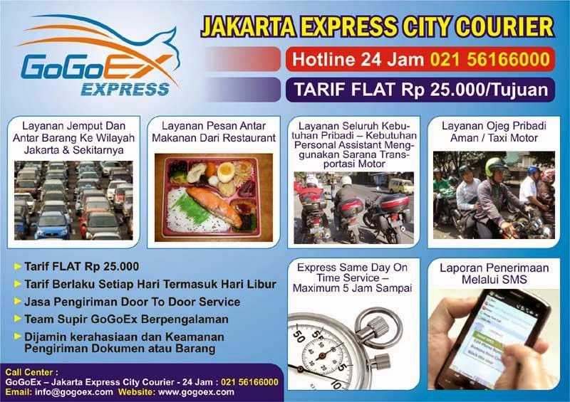 CARGO ONLINE : GOGOEX JAKARTA EXPRESS CITY COURIER