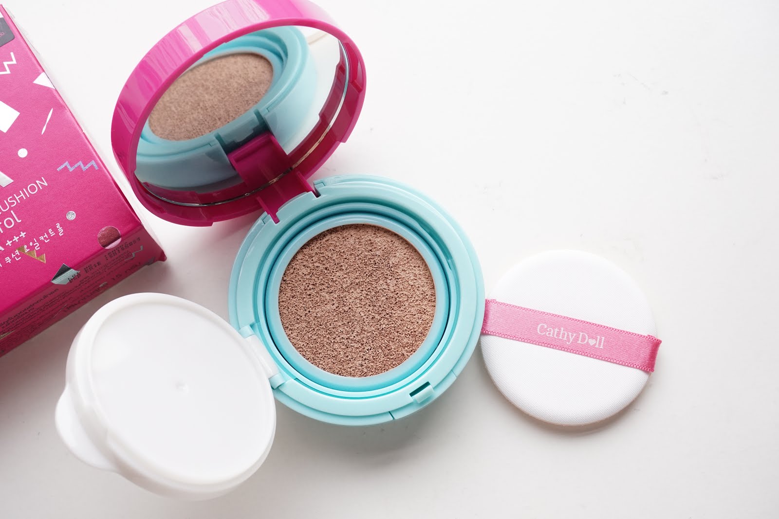 [Review]: Cathy Doll- AA Matte Powder Cushion Oil Control Spf50 #23 ...