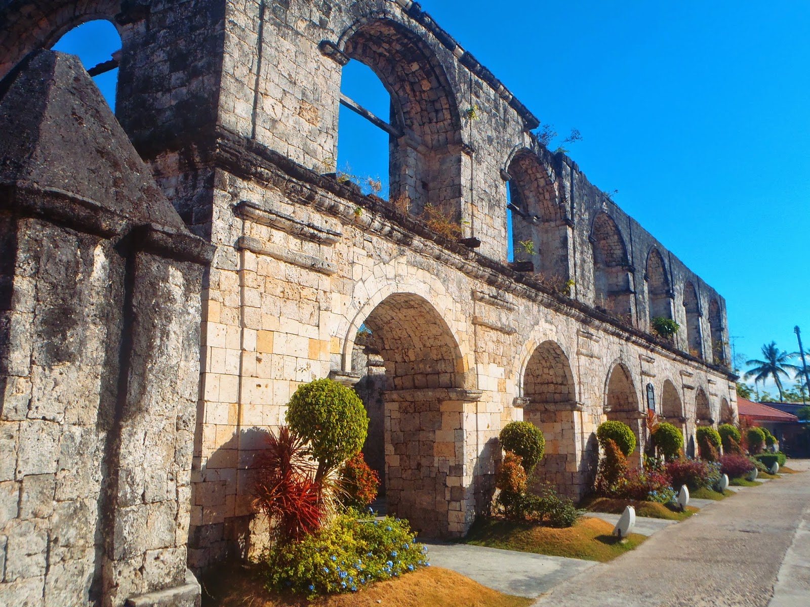 Oslob: Immaculate Conception Church, Coral Cuartel and Gates and Museum