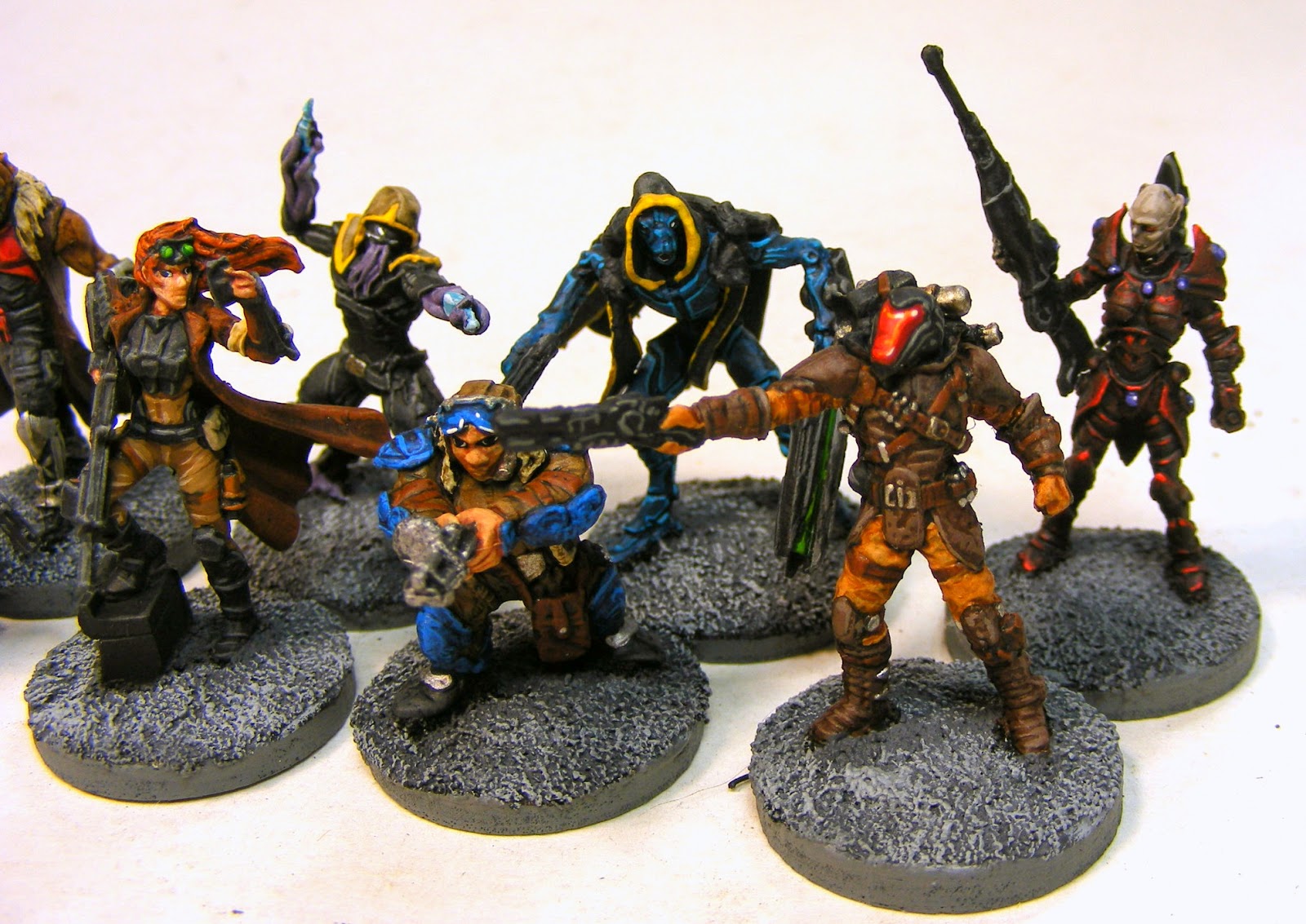 Evil Bob's Miniature Painting: 28mm Sci-Fi: Deadzone from Mantic Games