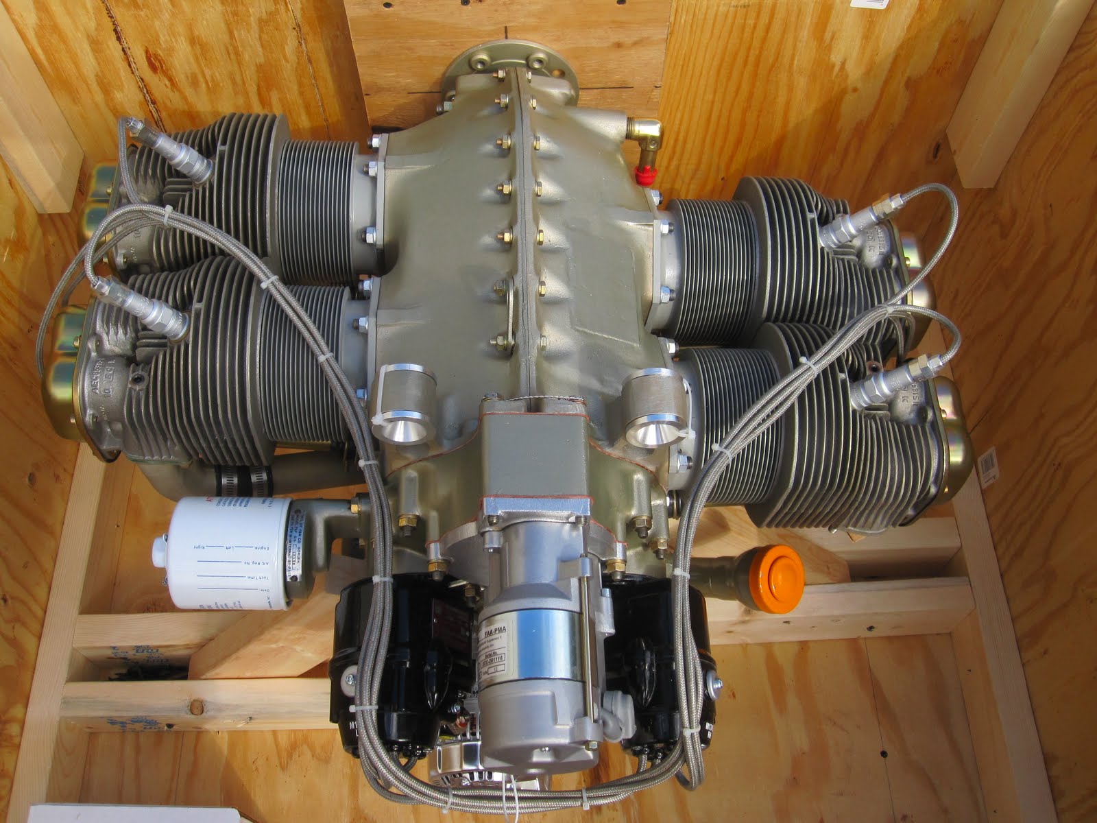 Continental O 200 Engine Aircraft Engine, Vw Engine,, 54% OFF