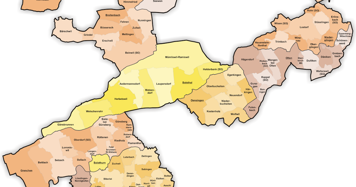 Projekt Gemeindewandern Schweiz: Kanton Solothurn