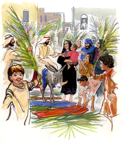 God's Shining Stars: Palm Sunday Activities