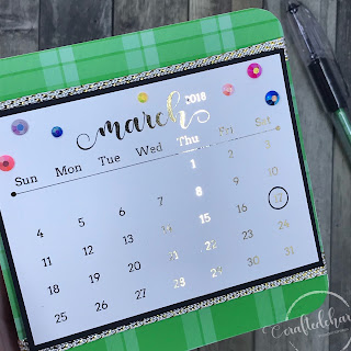 Crafted Charm Designs: March Calendar + Free Printable