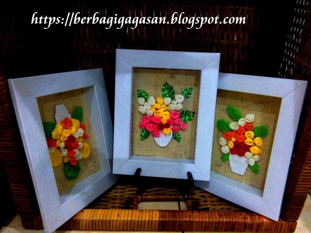 berbagi gagasan: Step By Step, cara membuat, Bunga Sabun dalam Bingkai ...